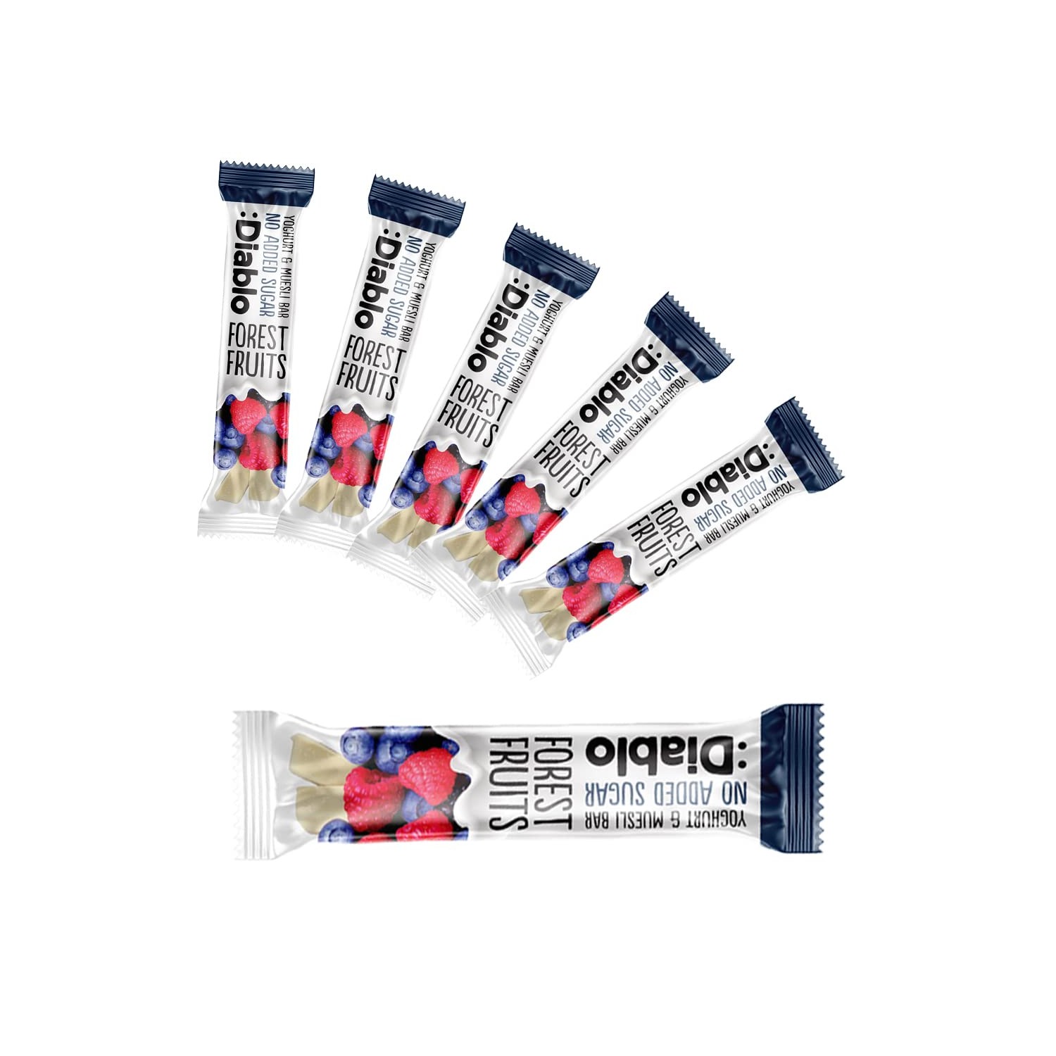 Diablo Yoghurt & Muesli Bar - Forest Fruits | No Added Sugar ...