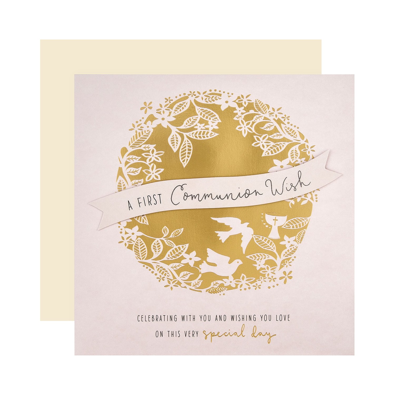 Hallmark First Holy Communion Congratulations Card - Contemporary ...
