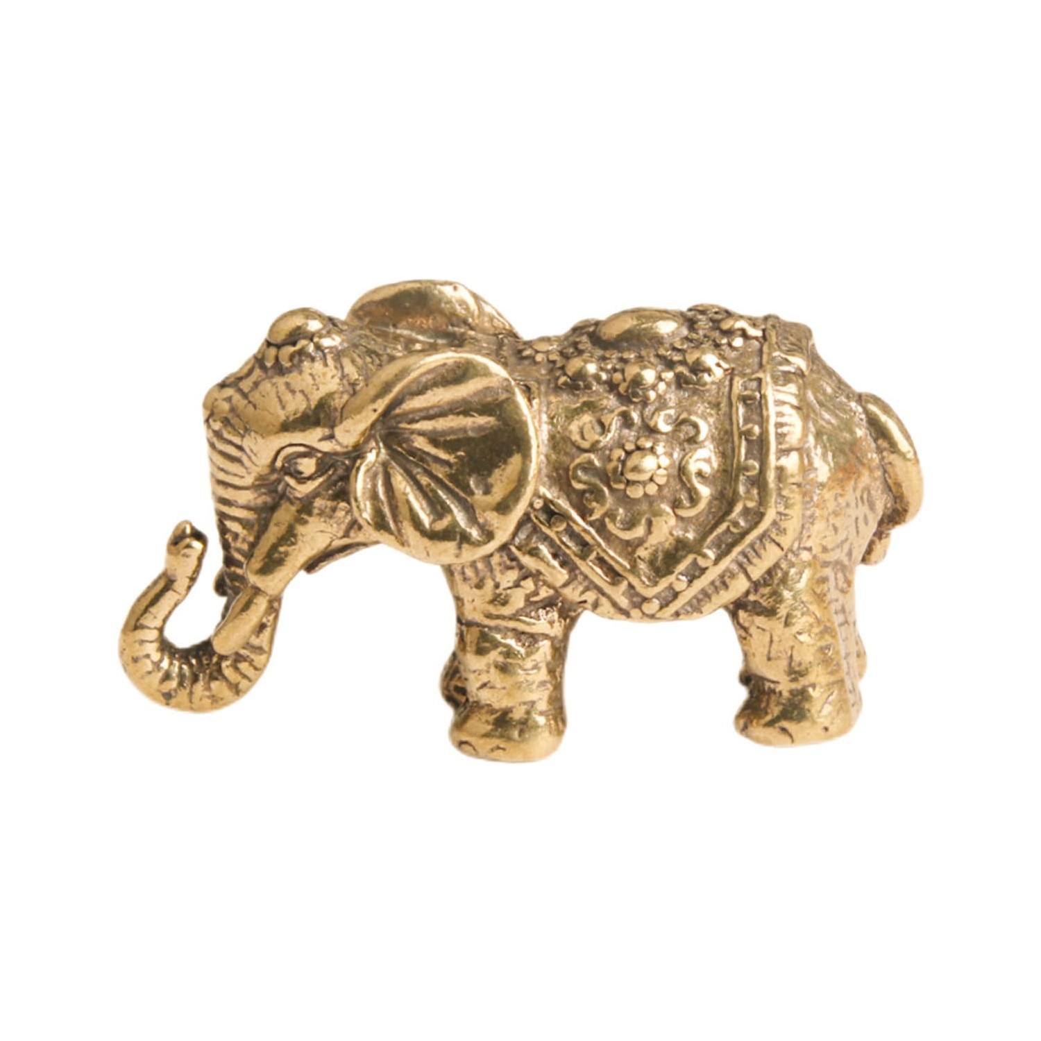 CORHAD Pure Copper Elephant Statue Feng Shui Lucky Elephant Statue ...