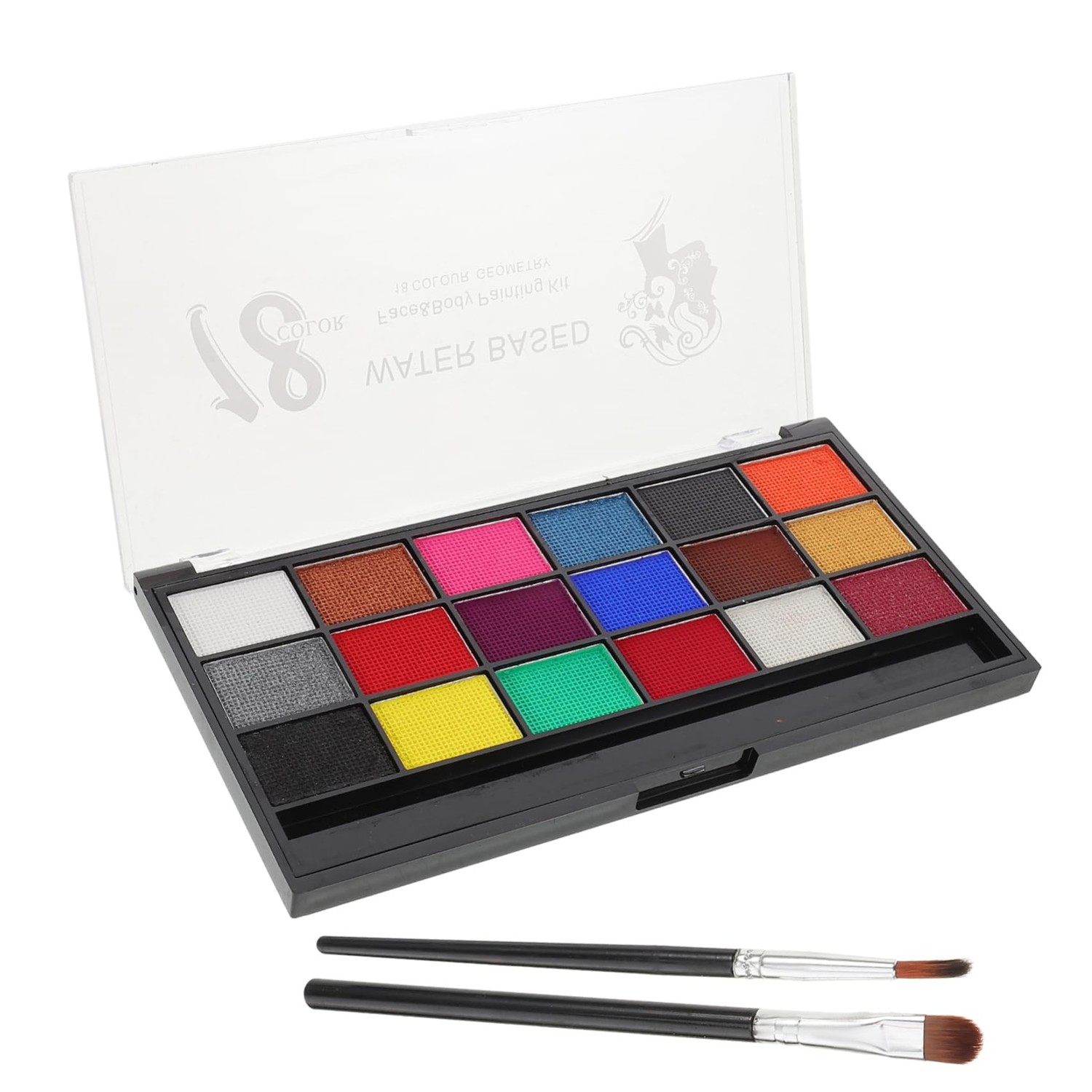 Beavorty 1 Box Paints Watercolor Paint Face Paint Makeup Kit Cosplay ...