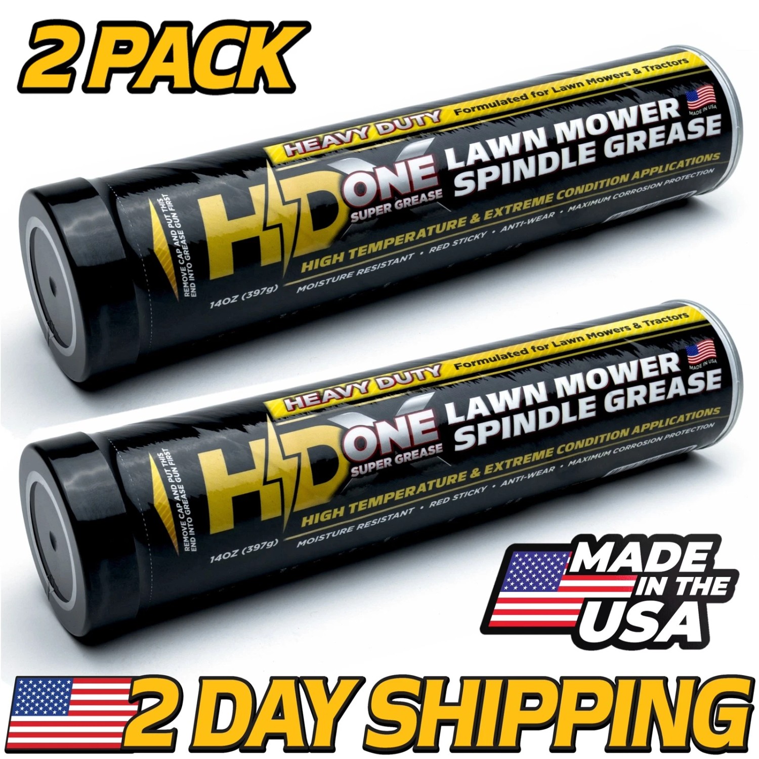 HD Switch 2 Pack X-ONE SuperGrease High Temp Heavy Duty Bearing Grease ...