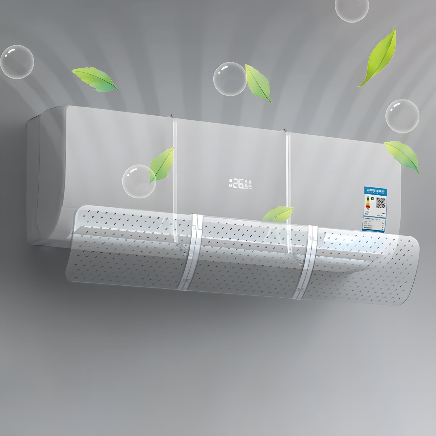 Air Conditioning Wind Deflector, Wind Deflector for Cold Air ...