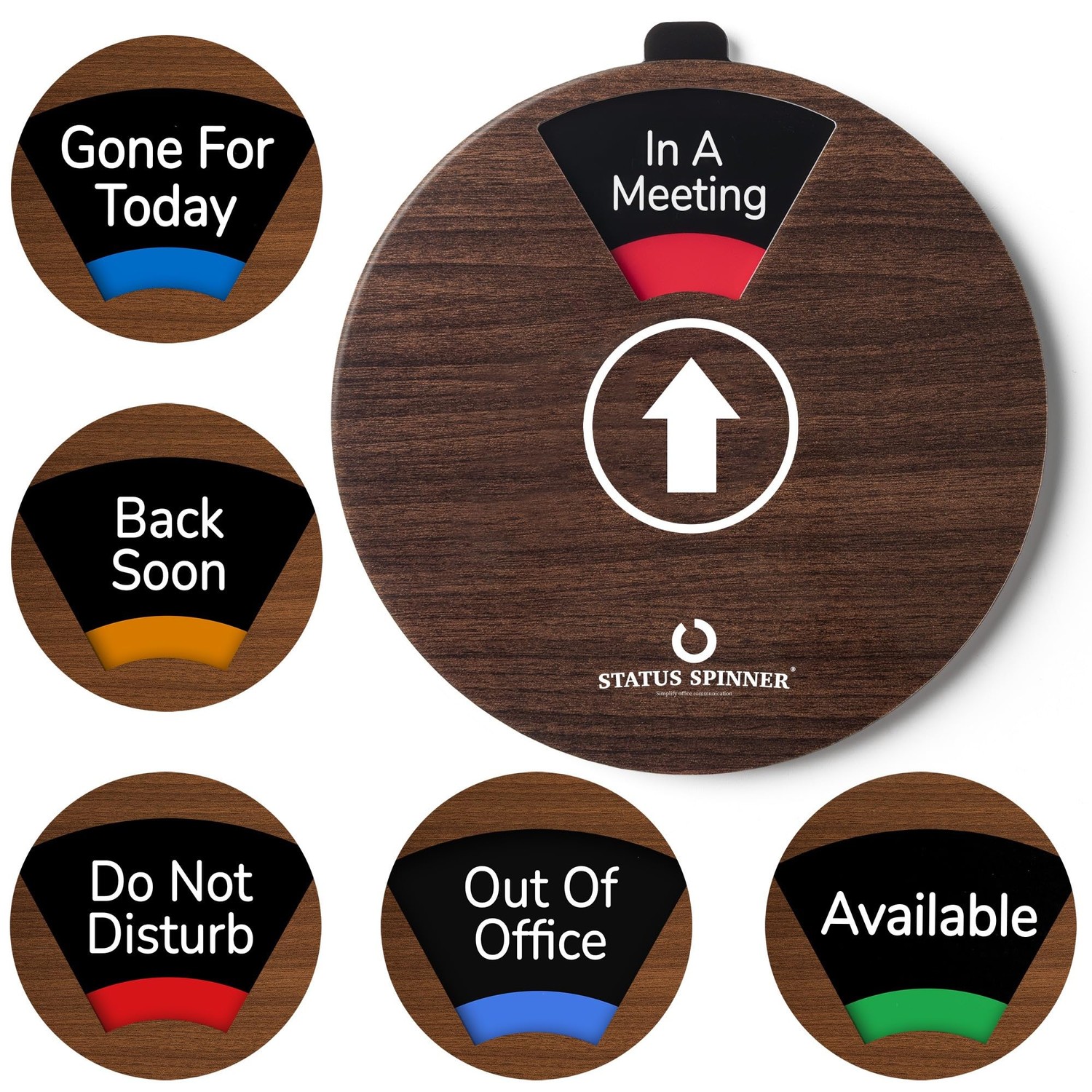 Office Private Sign, 6 Options Office Door Hanging Sign, Do Not Disturb ...