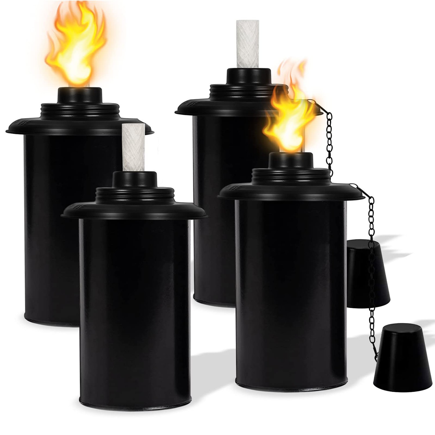 12oz Torch Replacement Canisters - 4 Pack Bamboo Torch Fuel Canister ...