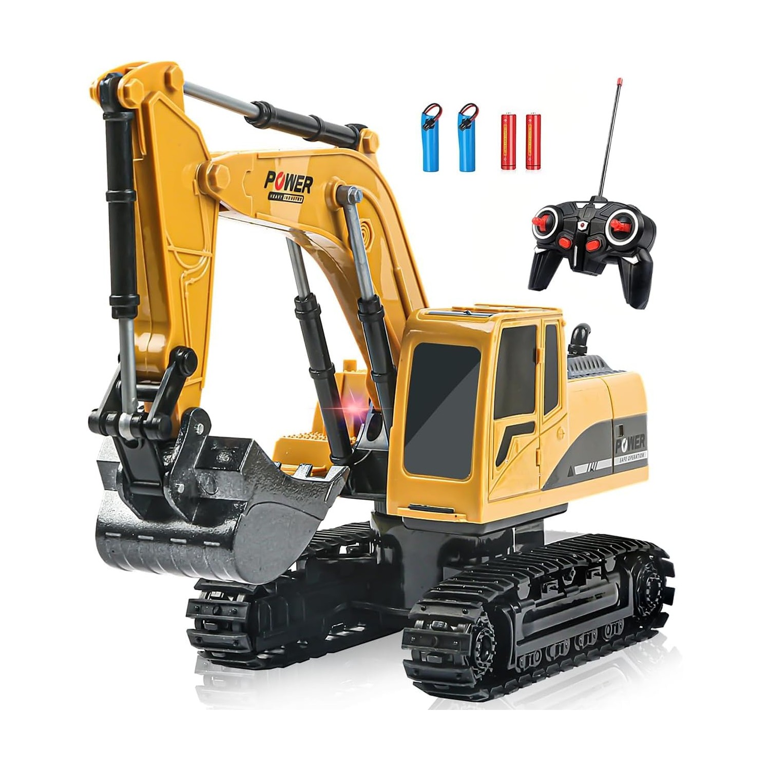 Daioller Remote Control Excavator for Kids, Escavatore Telecomandato ...