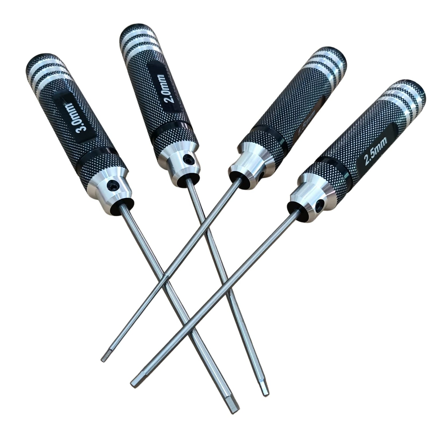 LinsyRC 4-Pack Hex Screwdriver Set 1.5mm 2.0mm 2.5mm 3.0mm Screw Driver ...