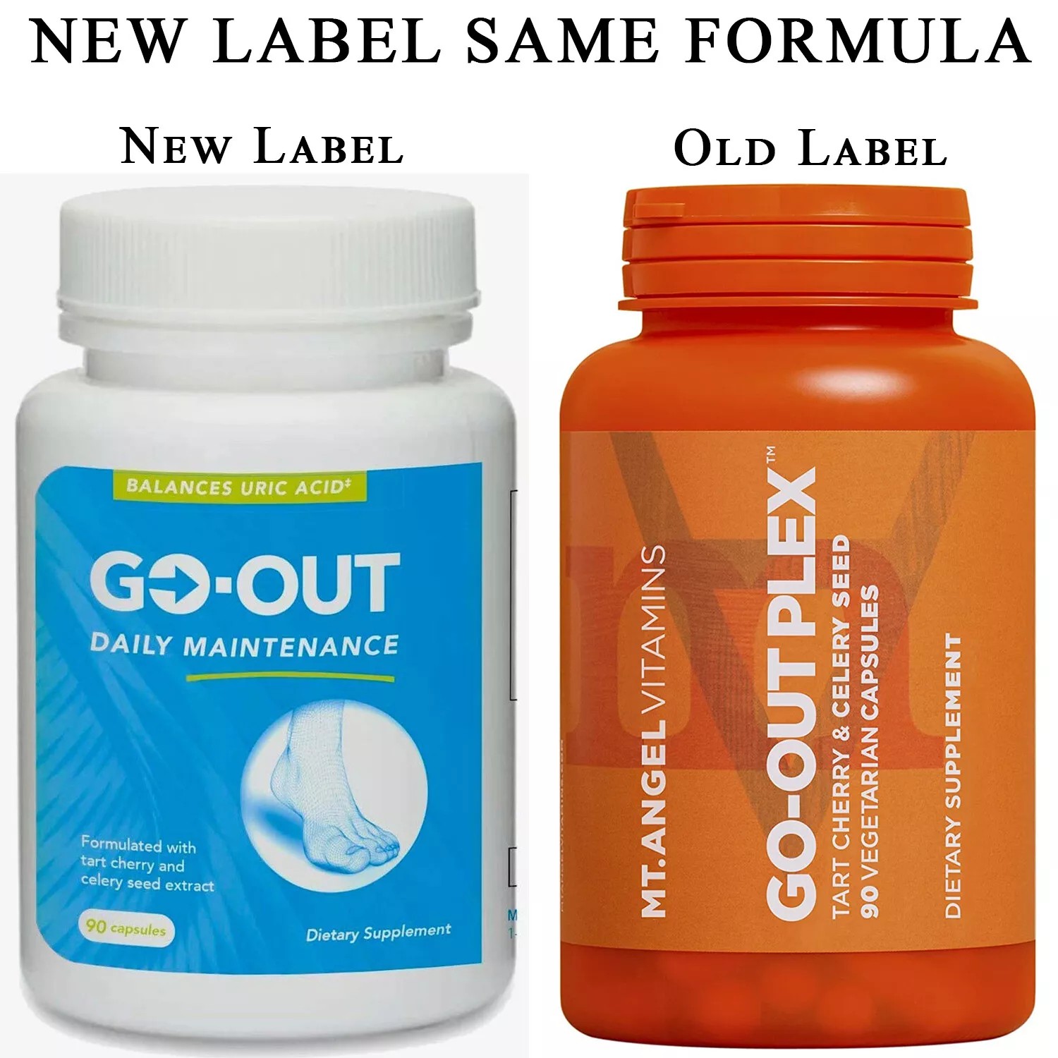 Mt Angel Vitamin Company Go-Out Plex, 90 Vegetarian Capsules - ibspot.com