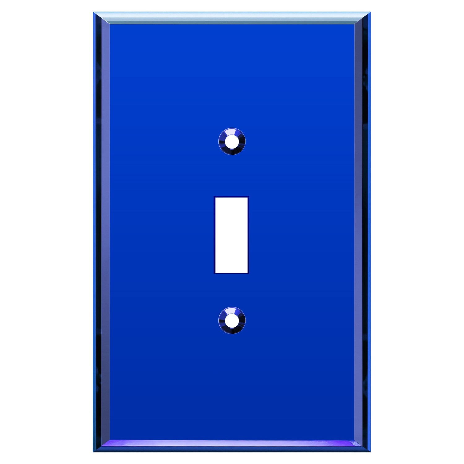 LIDER Toggle Switch Acrylic Wall Plate, Mirrored Light Switch Plate ...