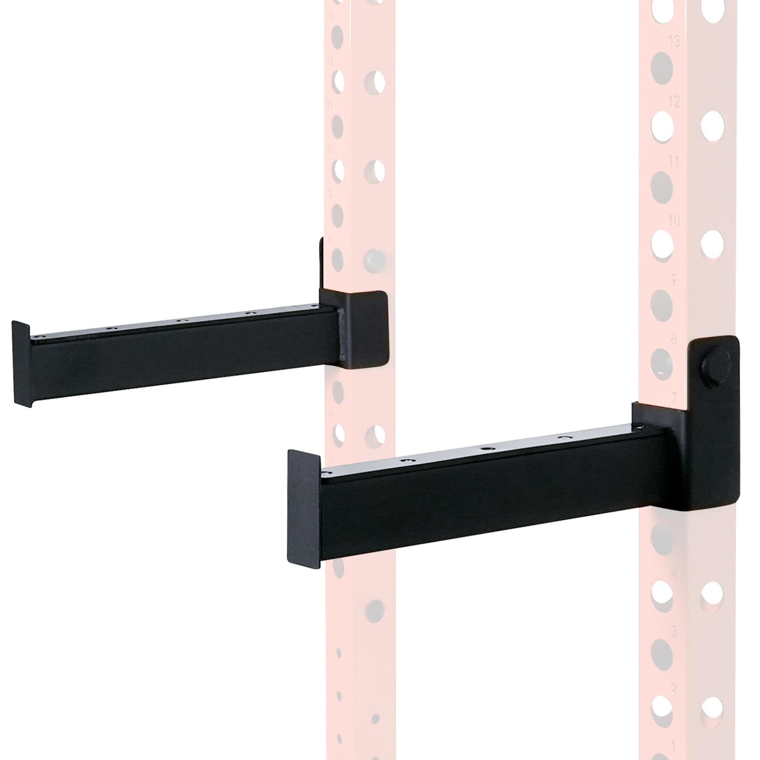 RitFit Spotter Arms Power Cage Attachment, Squat Rack Safety Bars for 2 ...