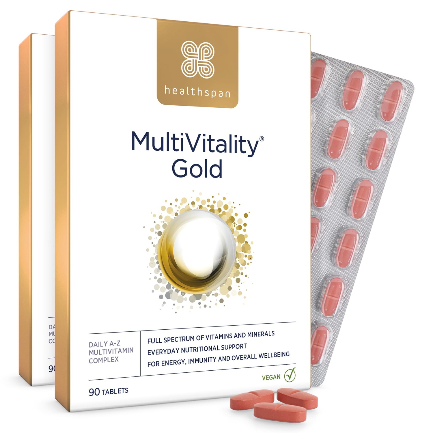 Healthspan Multivitamin Gold (180 Tablets) | A-Z Formulation ...