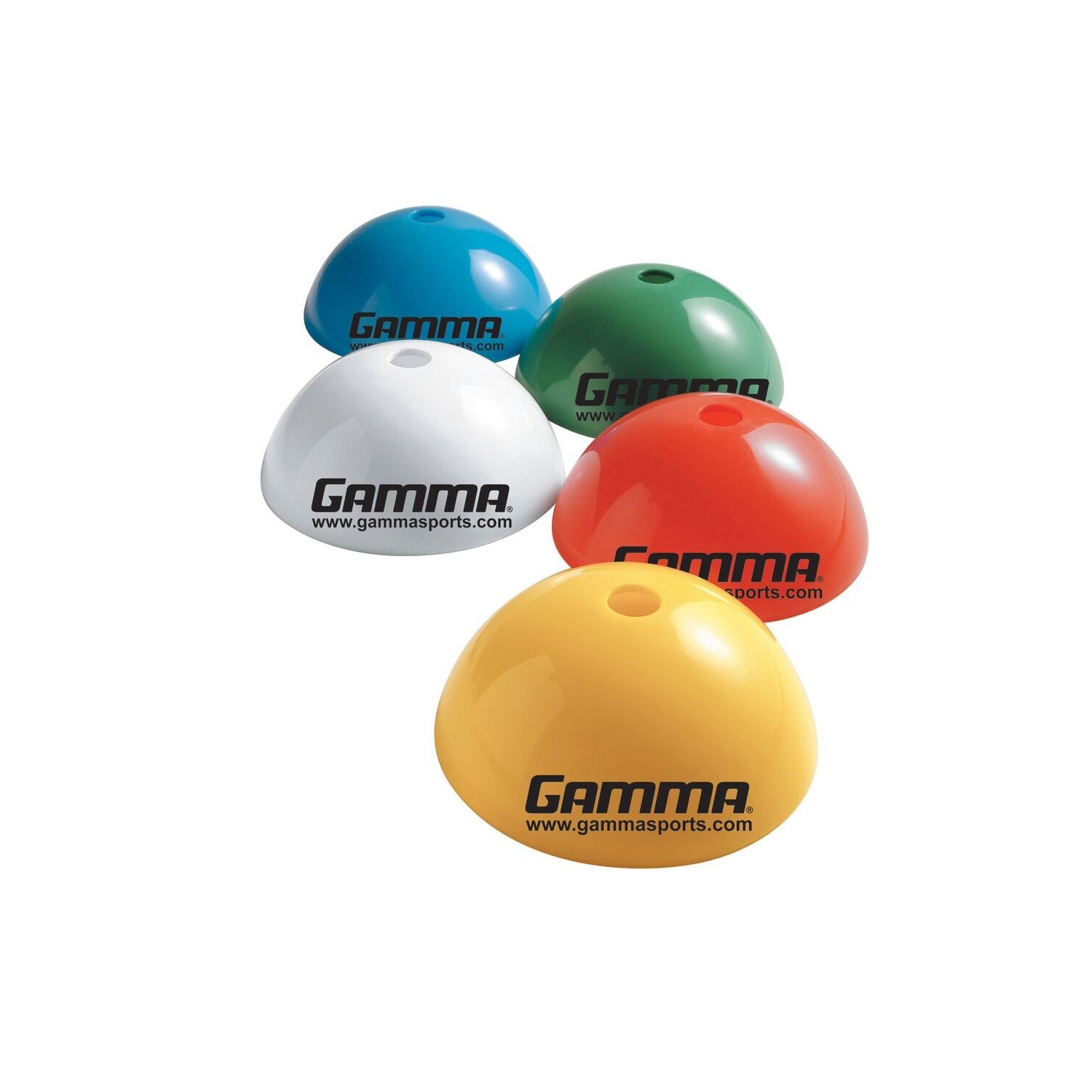 Gamma Rigid Dome Cones (Pack of 5) Assorted Color - ibspot.com