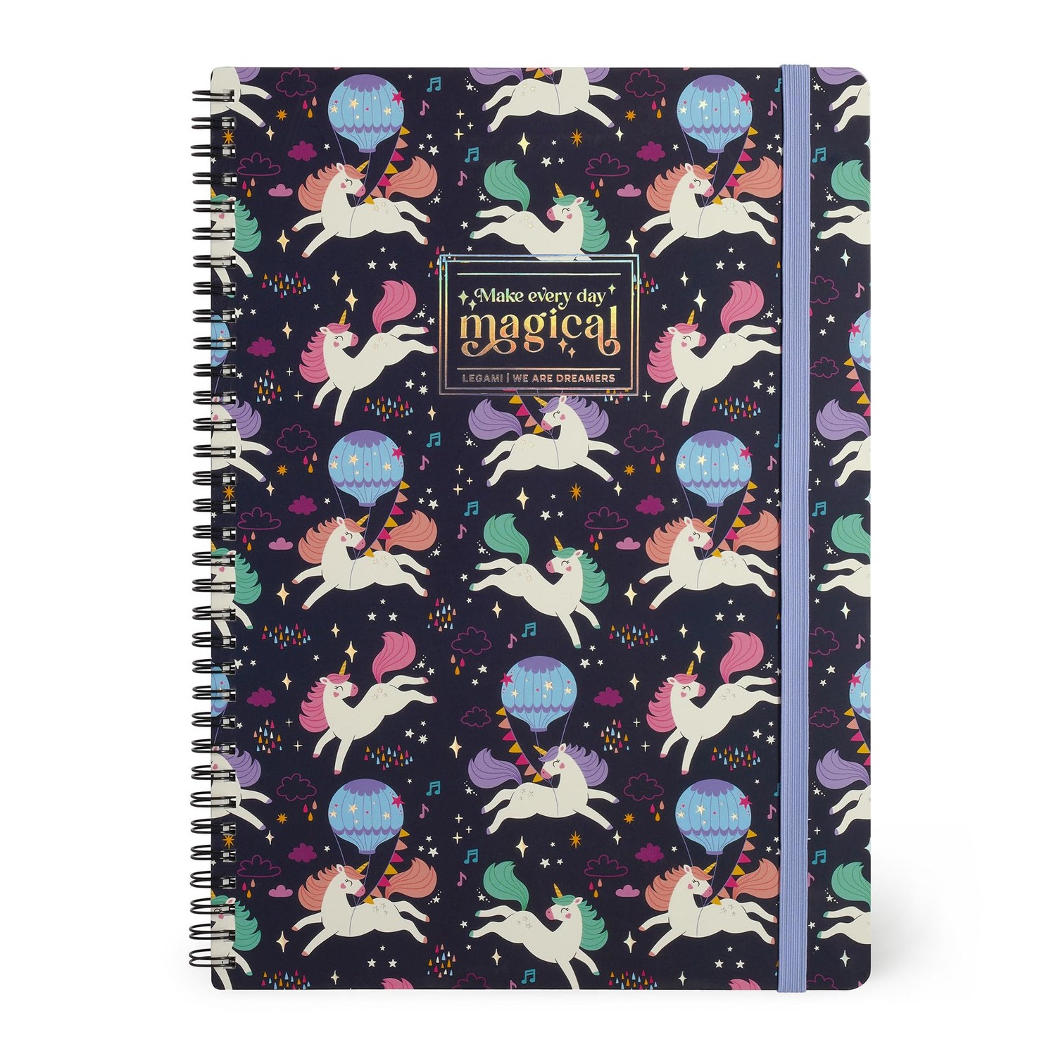 Legami - Ruled notebook with spiral binding - A4 format, spiral ...
