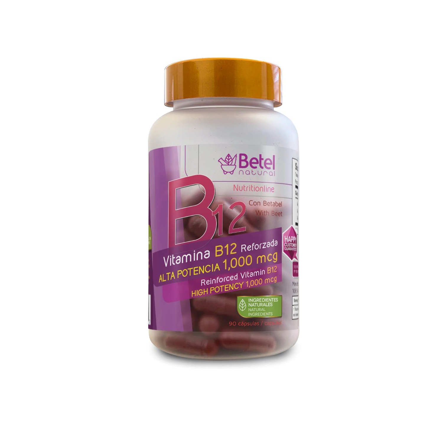 Premium Vitamin B12 Reinforced with Beets - Vitamina B12 Reforzado con ...