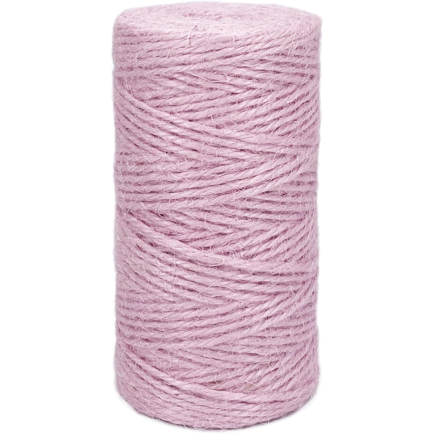 4mm x 100 Ft. Pastel Pink Jute Rope, IMROPE Twine for Gardening Tomato ...