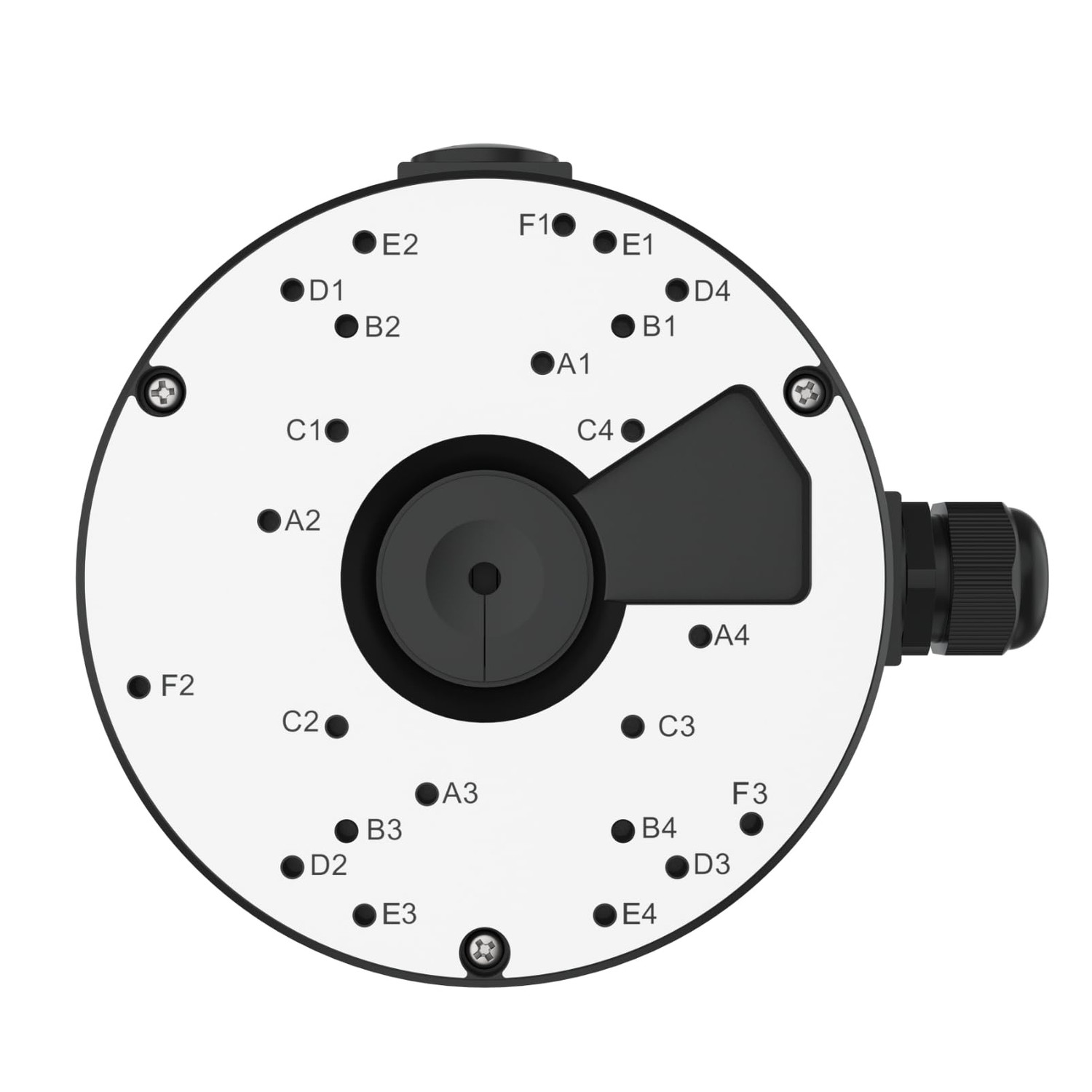 Reolink Junction Box D20 Black, Only Compatible Dome IP Cameras, RLC ...
