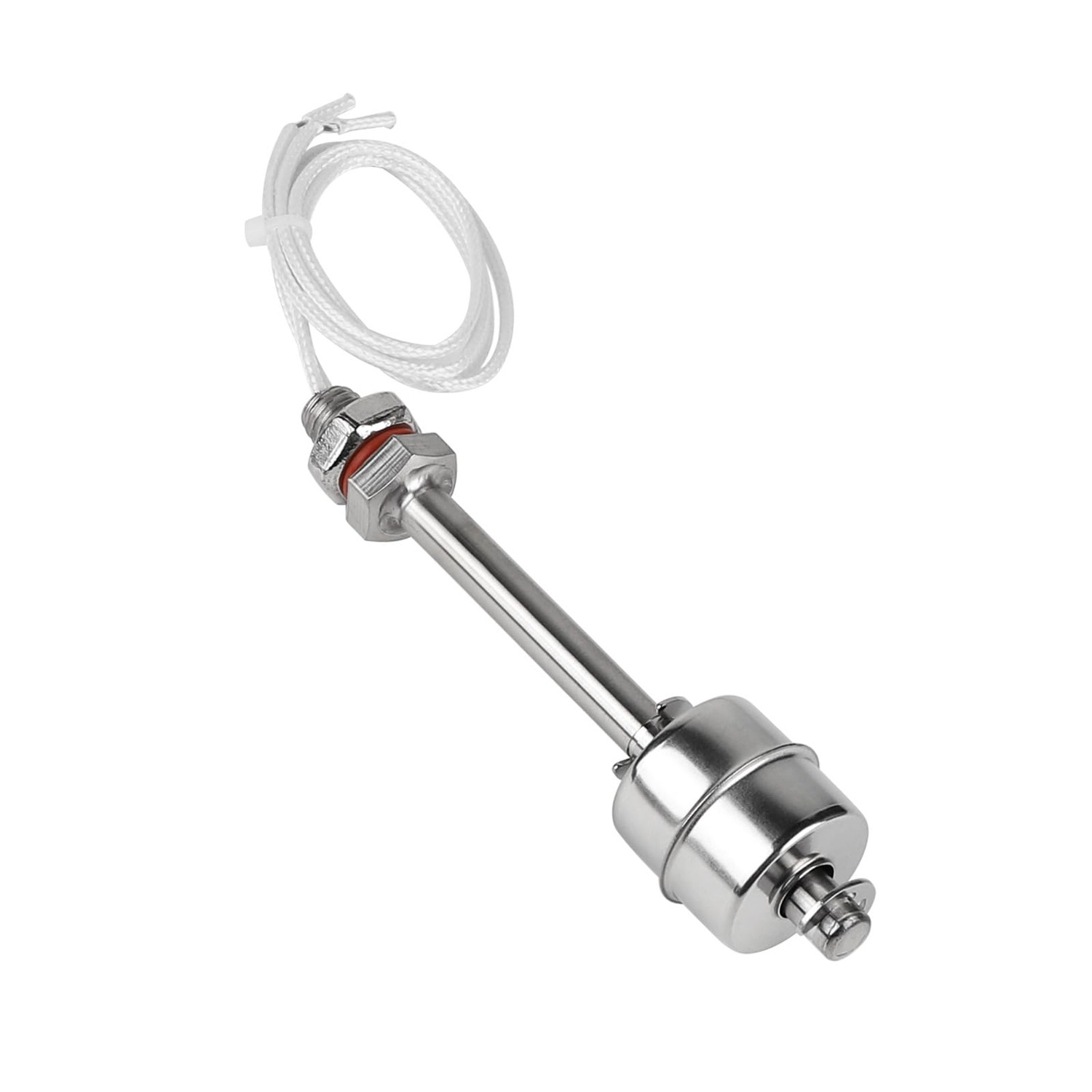 EXLECO Stainless Steel Float Switch 100 mm Vertical Water Level Sensor ...