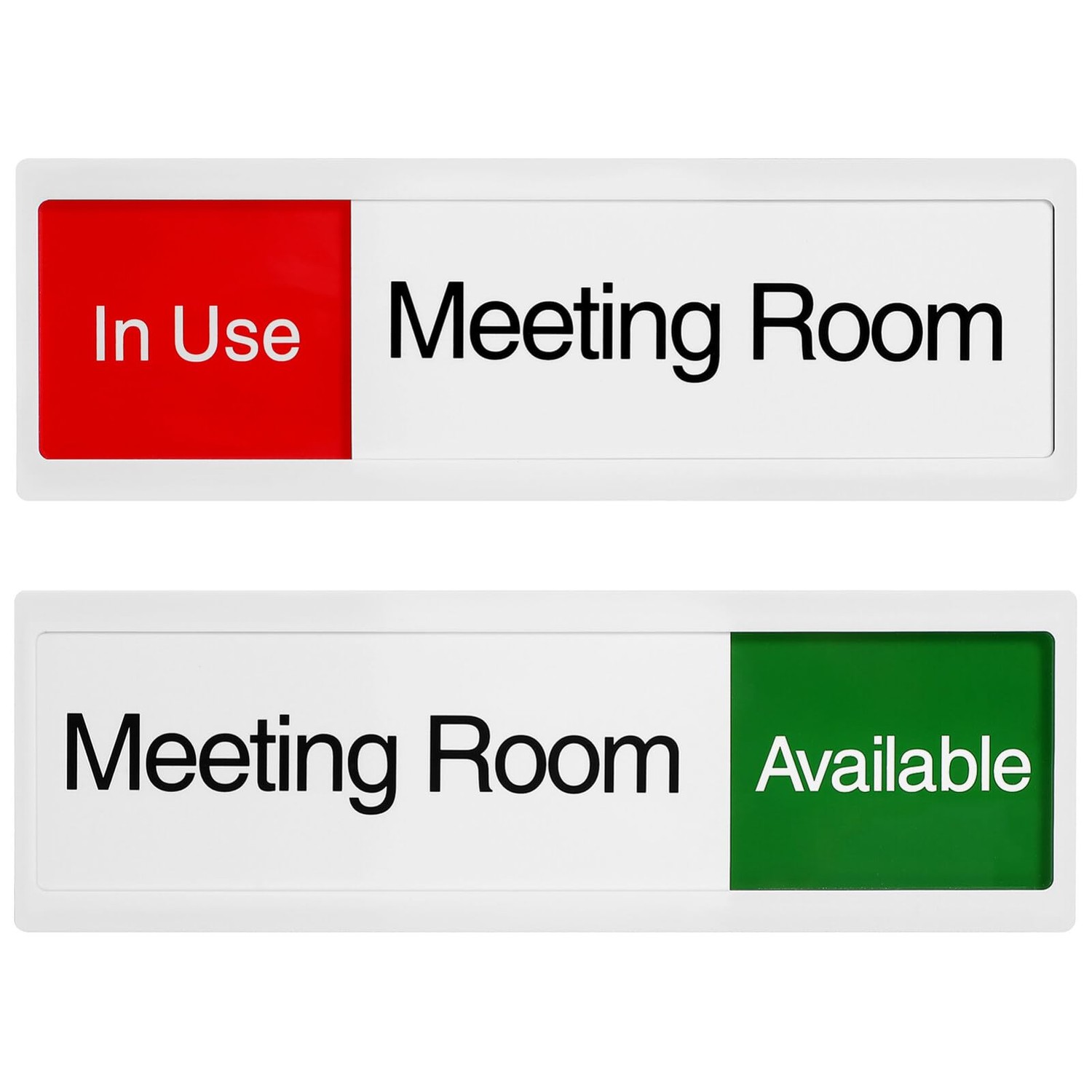 Lurrose Vacant Occupied Sign Office Meeting Room Door Sign Sliding ...