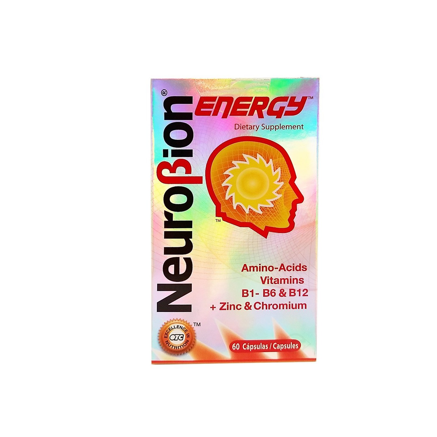 Neurobion Energy, 60 Capsules (3 Pack) - Amino Acids Vitamin B1 B2 B6 ...