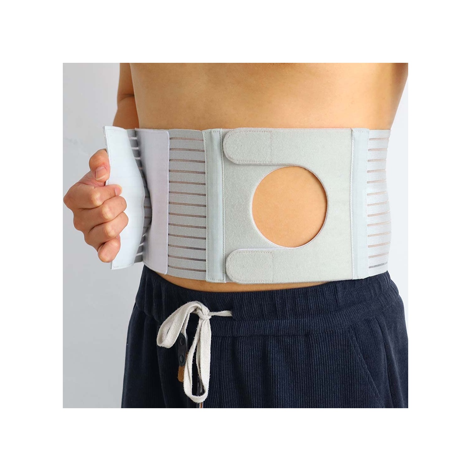 FIRRKEP Medical ostomy belt, Adjustable Stoma support belt Portable ...