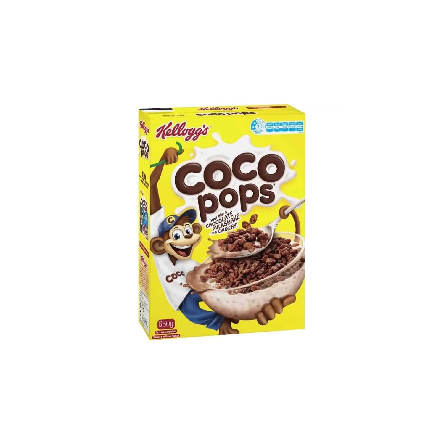Kelloggs Kellogg’s Coco Pops Chocolatey Breakfast Cereal 650g - ibspot.com