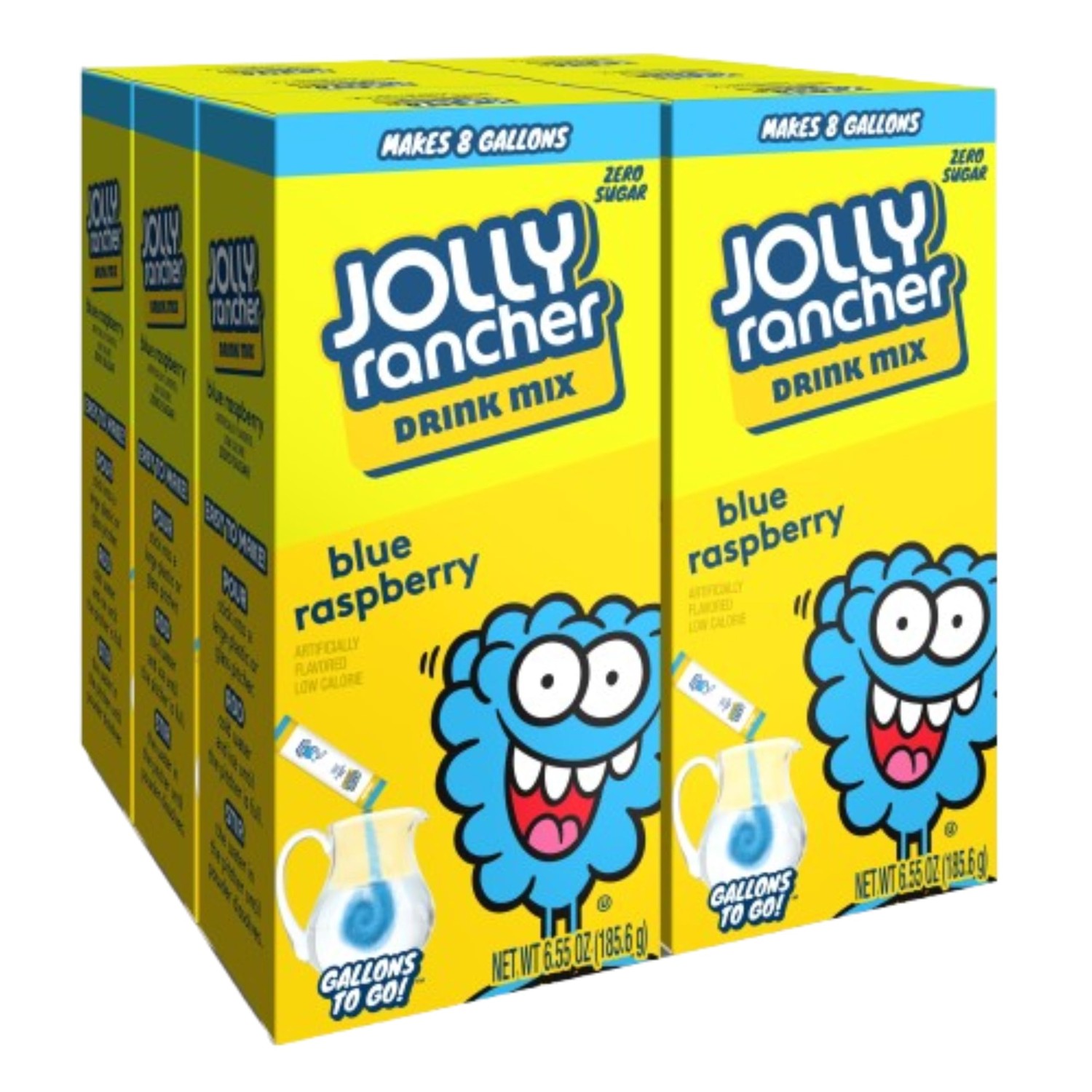 JOLLY RANCHER Gallons To Go Powdered Drink Mix, 8-Count Box (6 Pack ...