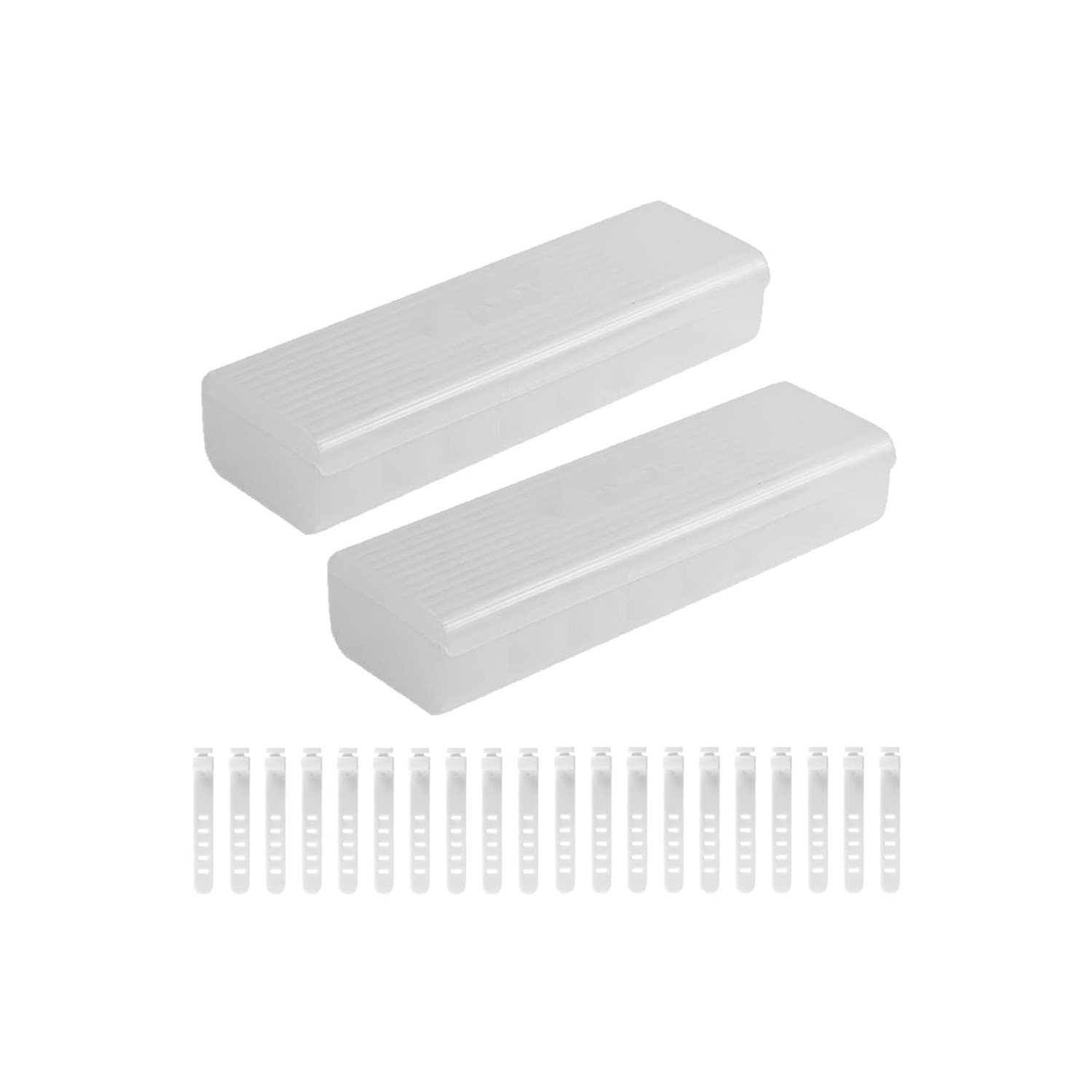 2 Pieces Data Cable Storage Box, Grid Cable Management Box, Hub Sorting ...