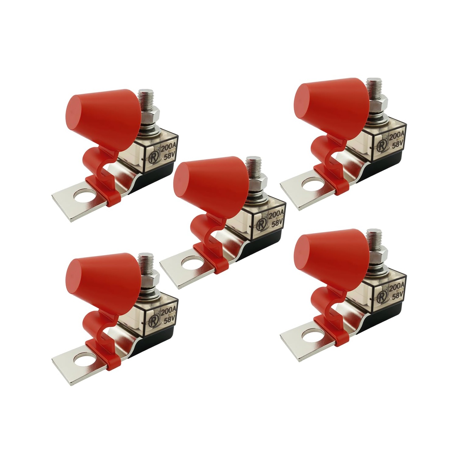 MRBF Fuse Block, Terminal Fuse 200AMP, IP66 Waterproof Protect Circuit ...