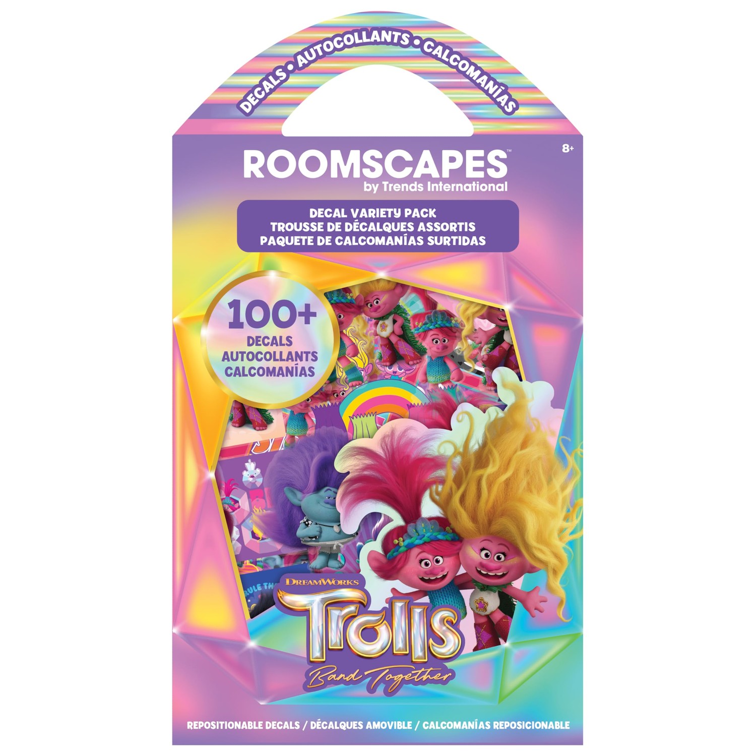 Trolls Band Together - Decal Variety Pack (100-Pack) Decal Variety Pack ...