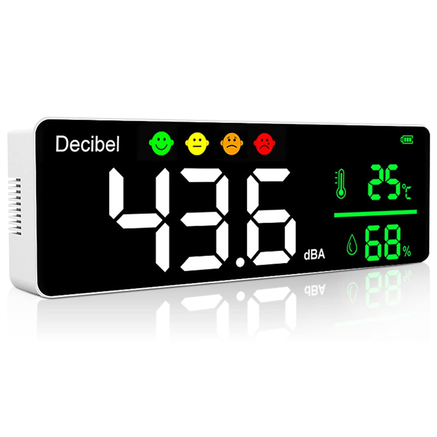 Digital Decibel Meter, 3-in-1 Sound Level Meter, Wall Hanging, Sound ...