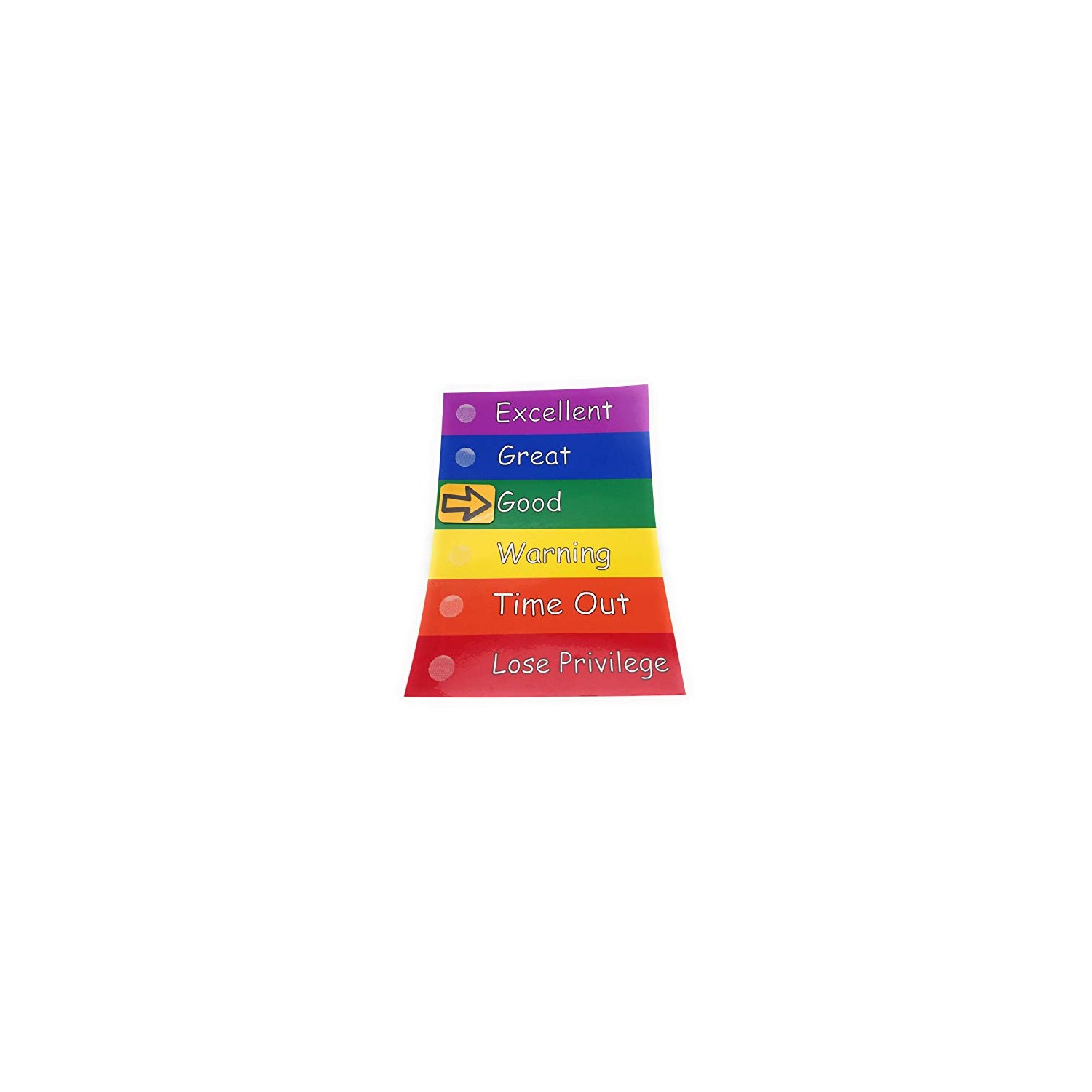Colour Behaviour Chart / Warning Chart - Reusable arrows - Children ...