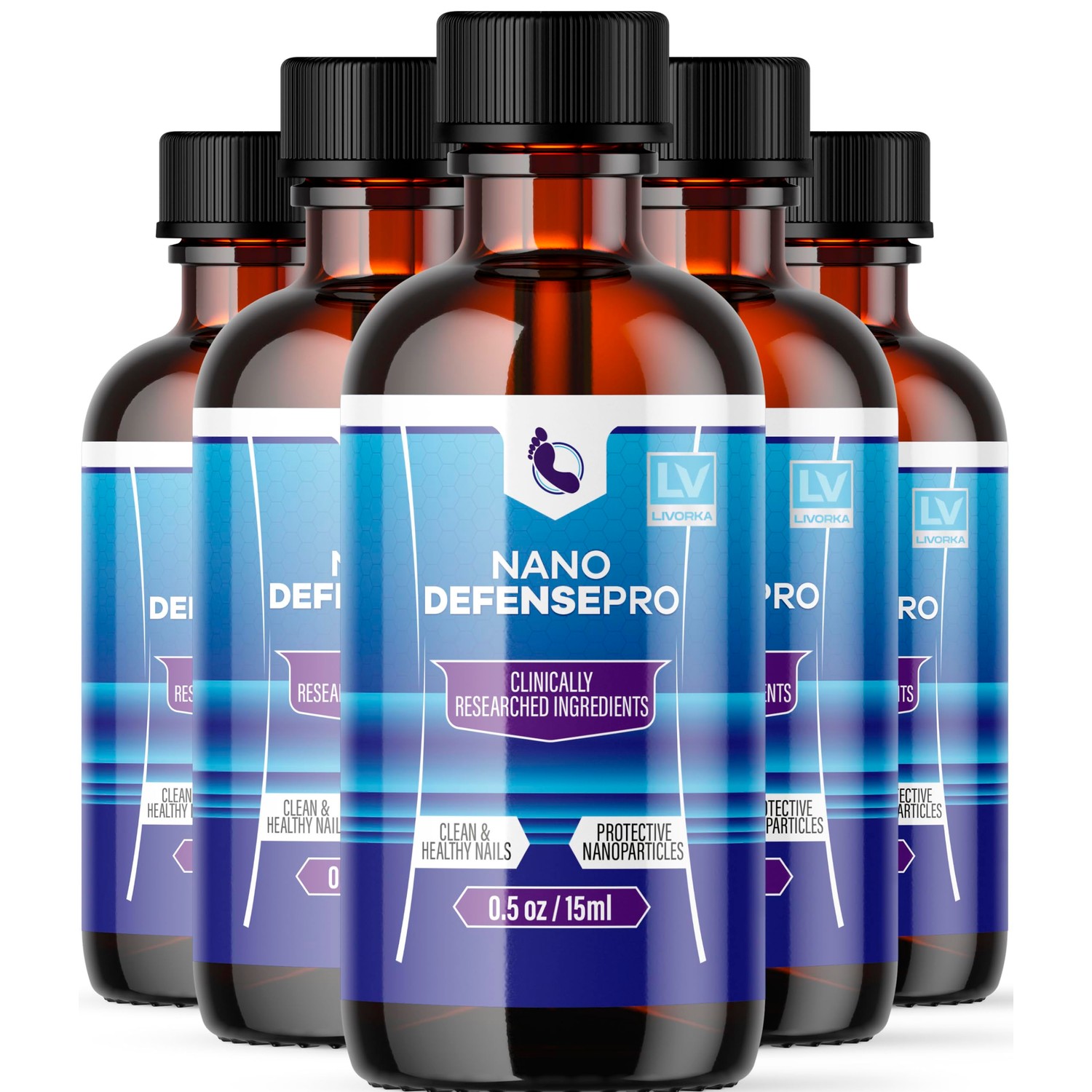 (5 Pack) Nano Defense Pro, Nano Defense Pro Drops, Nano Defense Pro ...