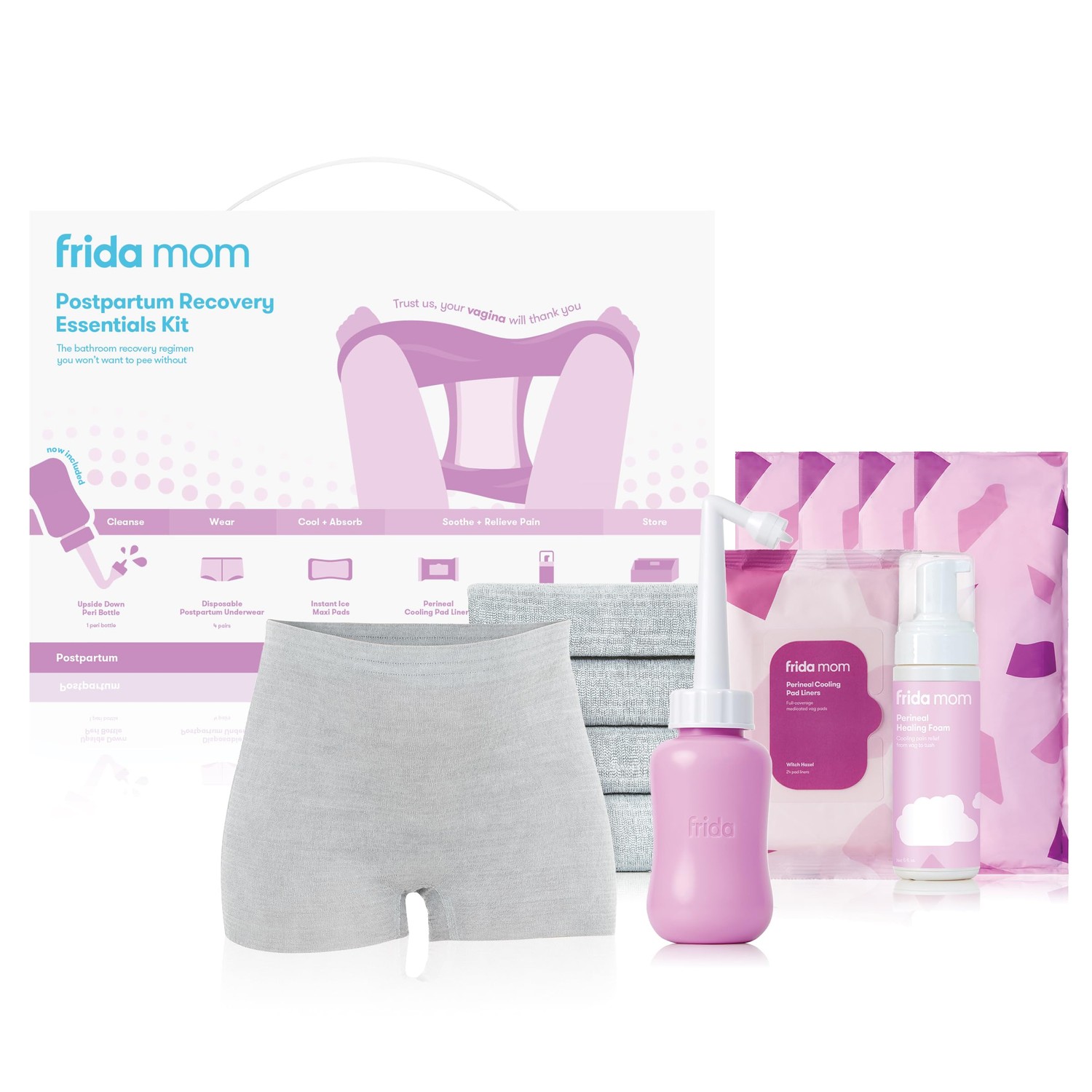 Frida Mom Frida Mom Postpartum Recovery Essentials Kit, Includes ...