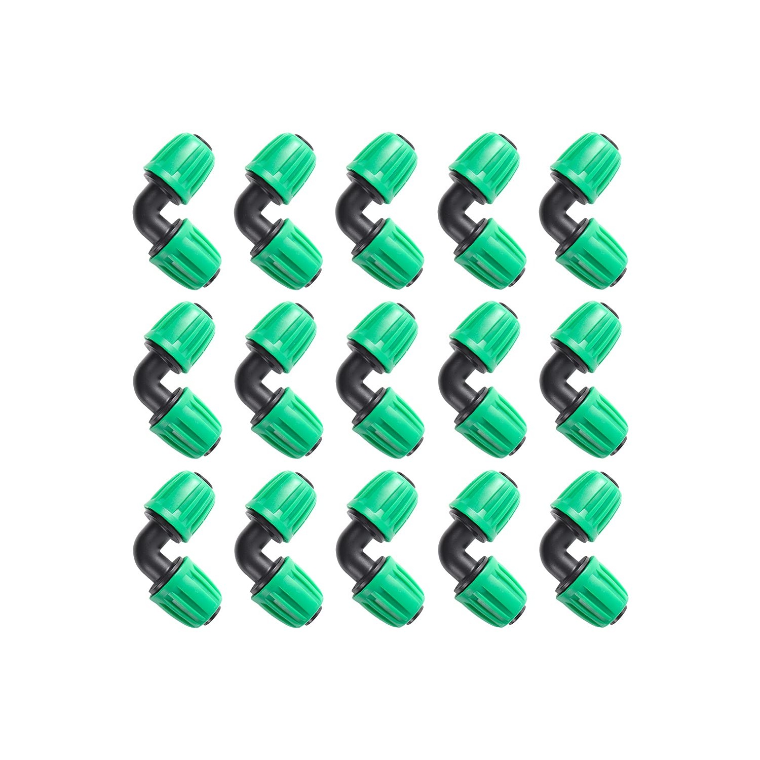 FULAIERGD 15 Pieces Drip Irrigation Hose Connector 1/2 Inch Hose (1/2 ...