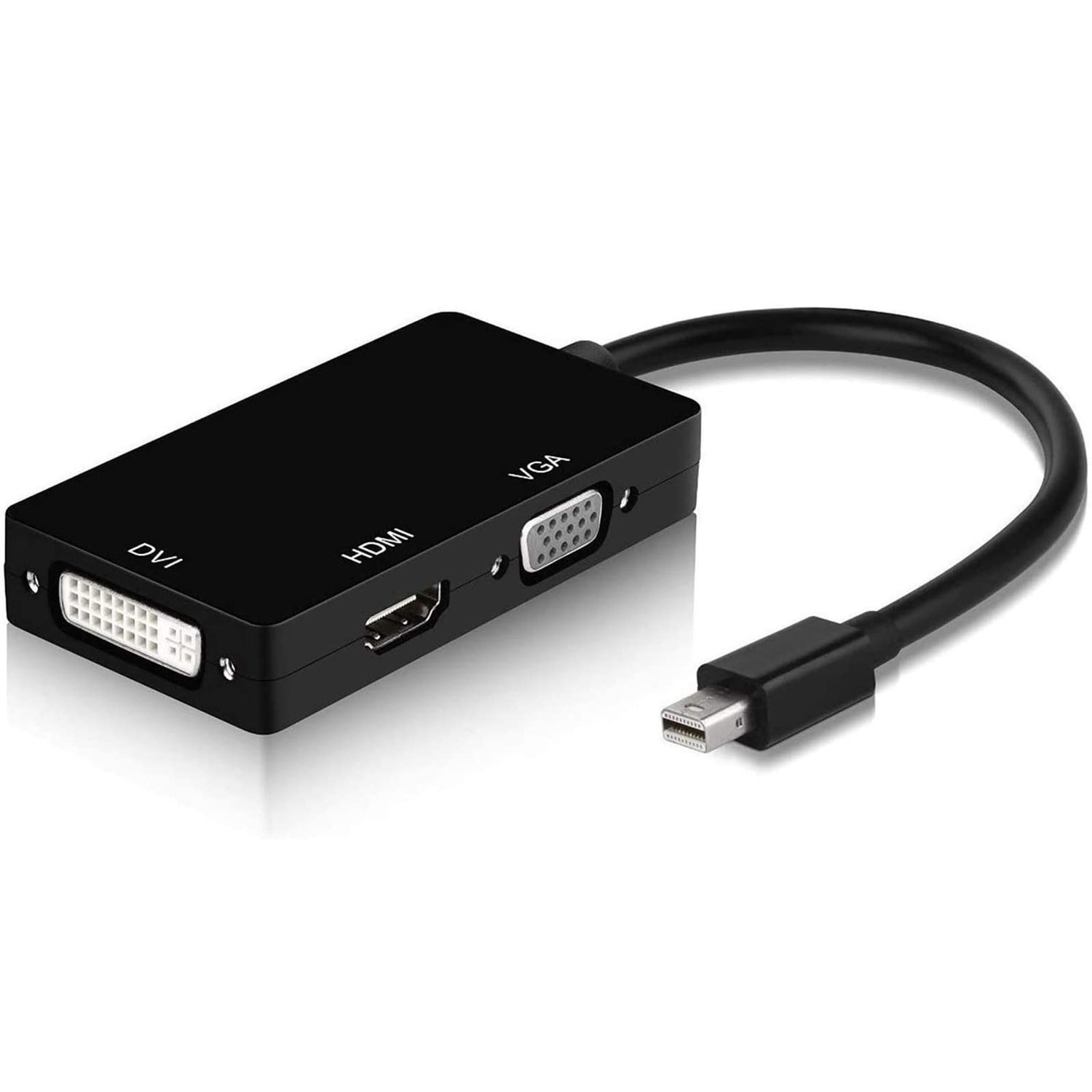 VIPMOON Thunderbolt Adapter, Mini Display Port Thunderbolt to DVI VGA ...