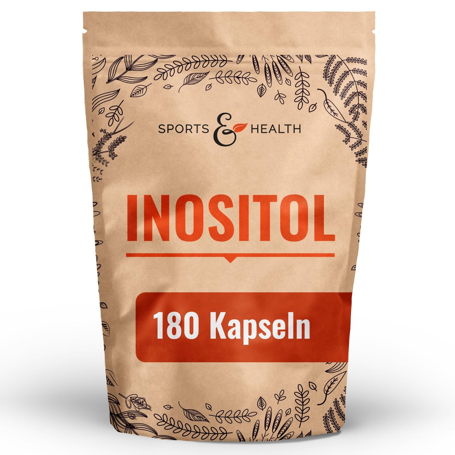 Inositol Capsules - 180 Capsules Inositol Complex - Myo Inositol D ...