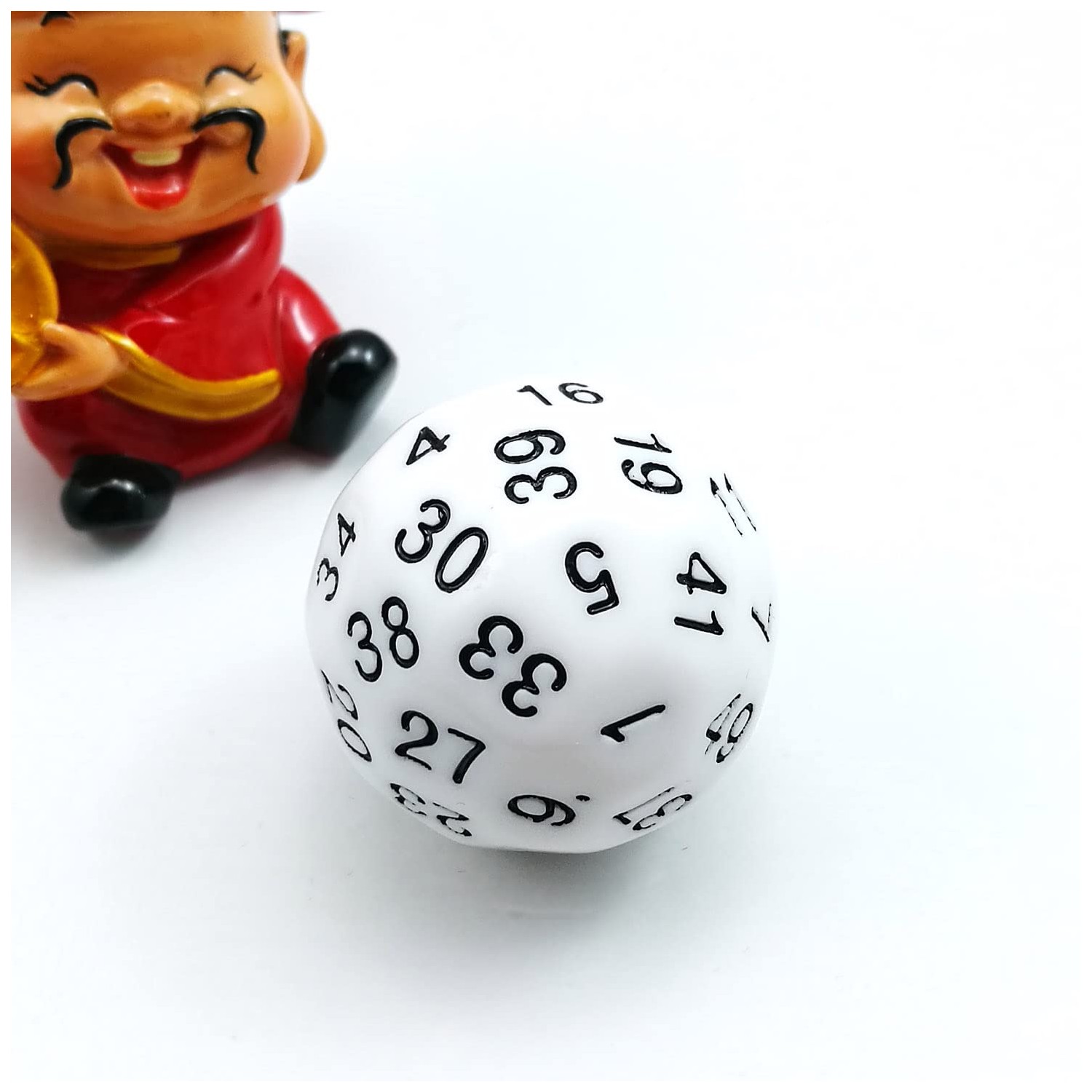 Bescon Polygonal Polyhedral Dice, 50 Sides Dice, D50 Die, 50 Sided Dice ...