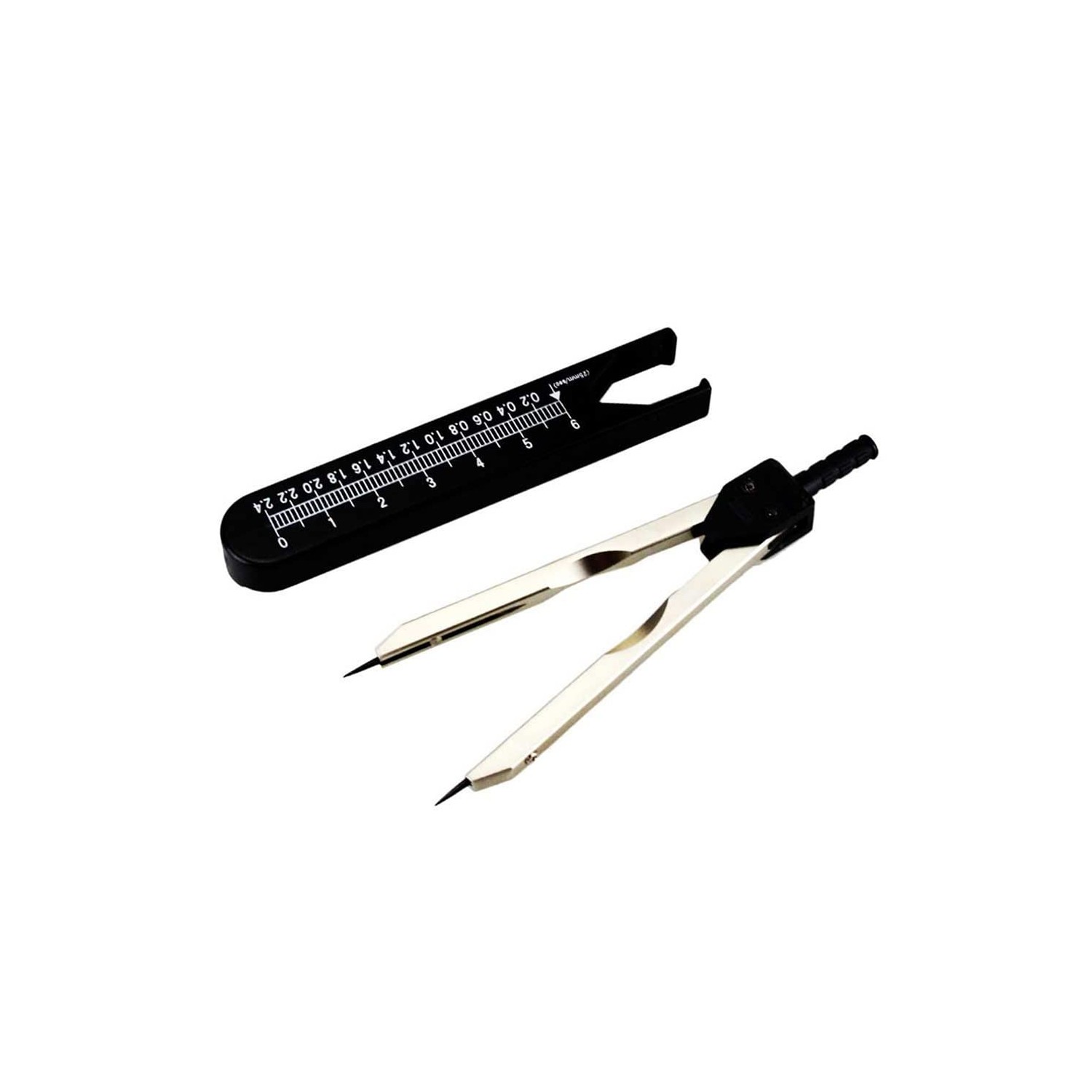 ECG Vernier Caliper ECG Ruler Black Electrocardiogram Divider with ...