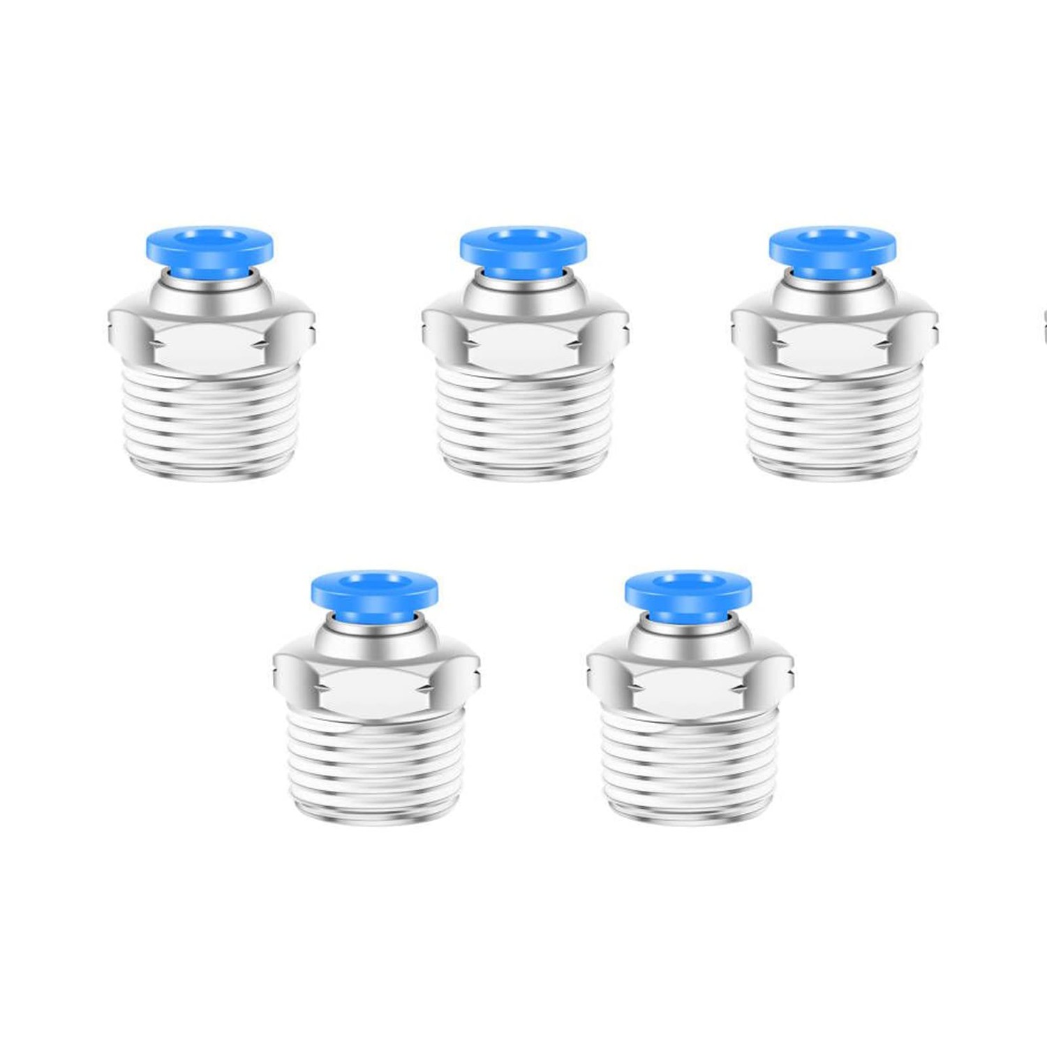 12mm Push to Connect Fittings Air Fittings,CEKER 12mm x 1/2" NPT Male ...