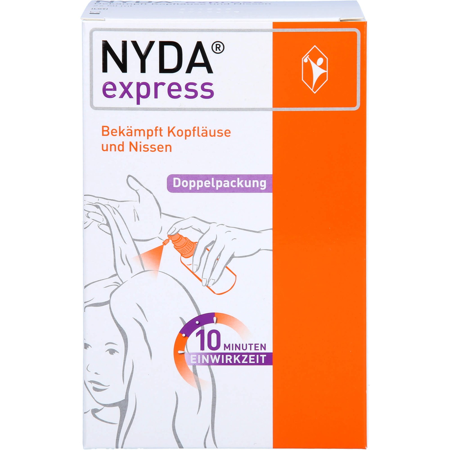 NYDA express bekämpft Kopfläuse und Nissen Pumplösung, 100 ml Solution ...