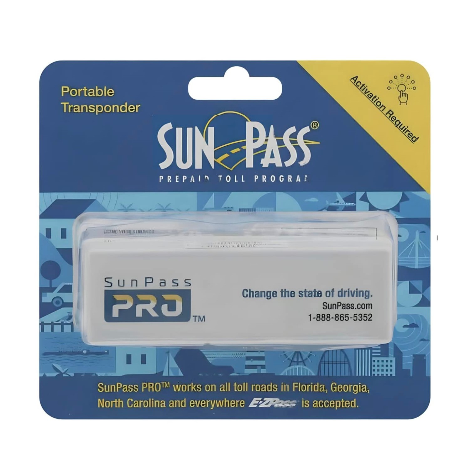 Sunpass Sun Pass Transponder Portable Prepaid Toll Program for Florida ...