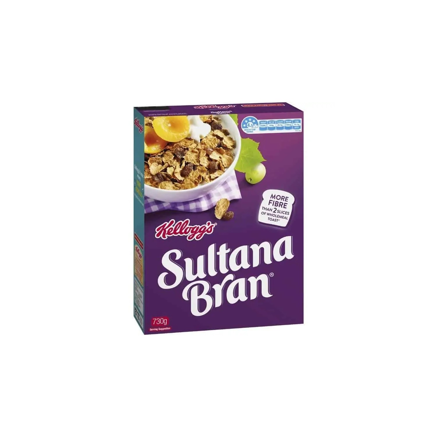 Kelloggs Kellogg’s Sultana Bran High Fibre Breakfast Cereal 700g ...
