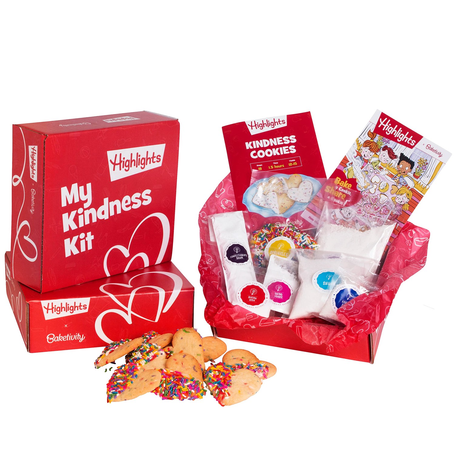 Kids Baking Kit by Baketivity + Highlights Magazine Booklet | Kindness ...