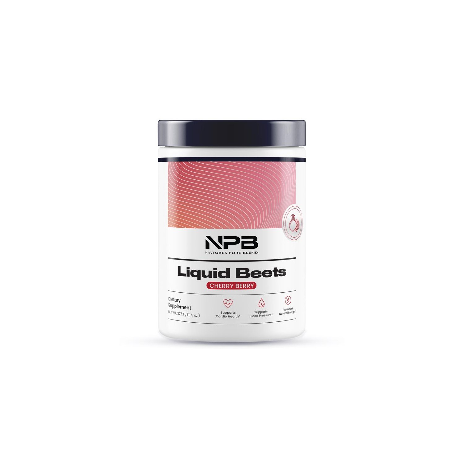 Liquid Beets - Natural Cherry Berry Flavor - Blood Pressure Support ...