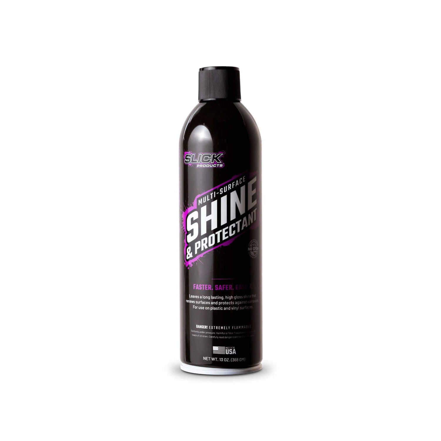Slick Products Shine & Protectant - Instant High Gloss For Plastics ...