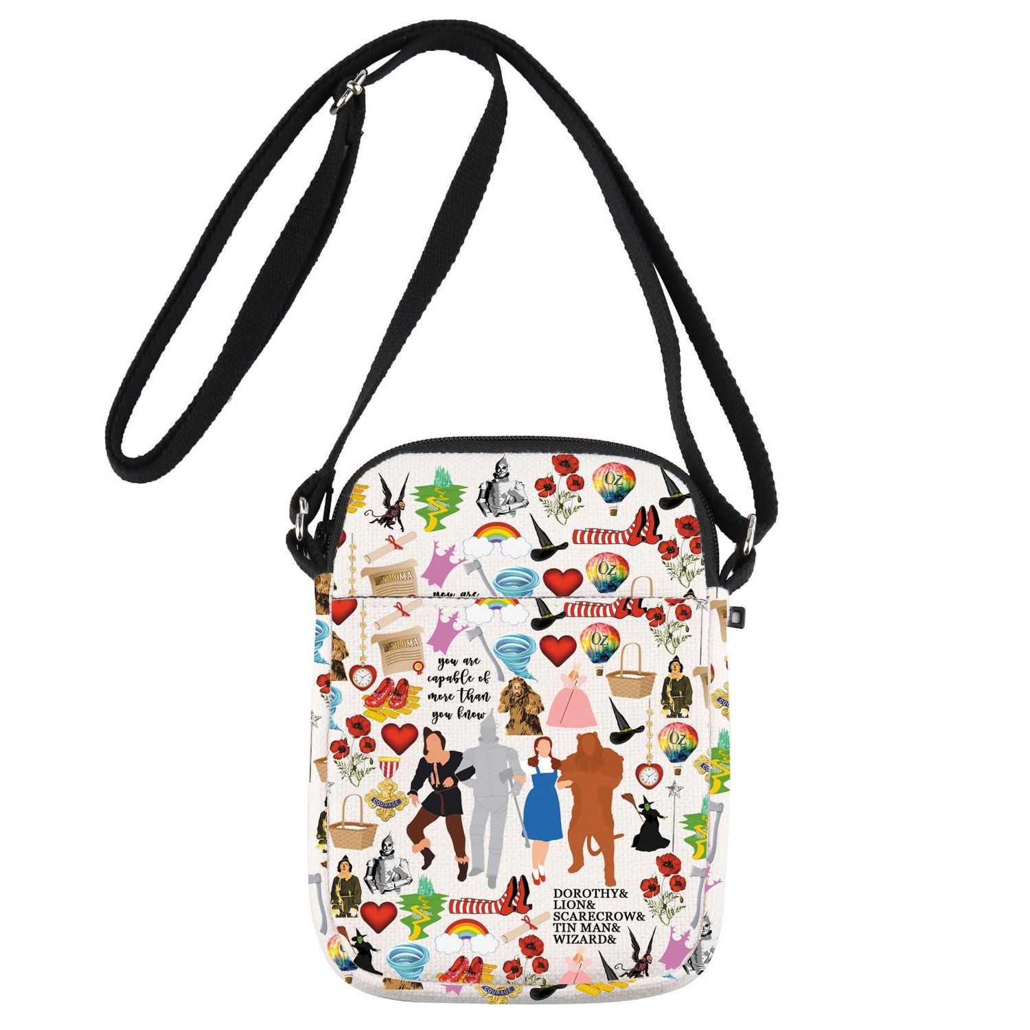 Wizard Dorothy Crossbody Bag Lion & Tin man & Scarecrow & Dorothy Gifts ...