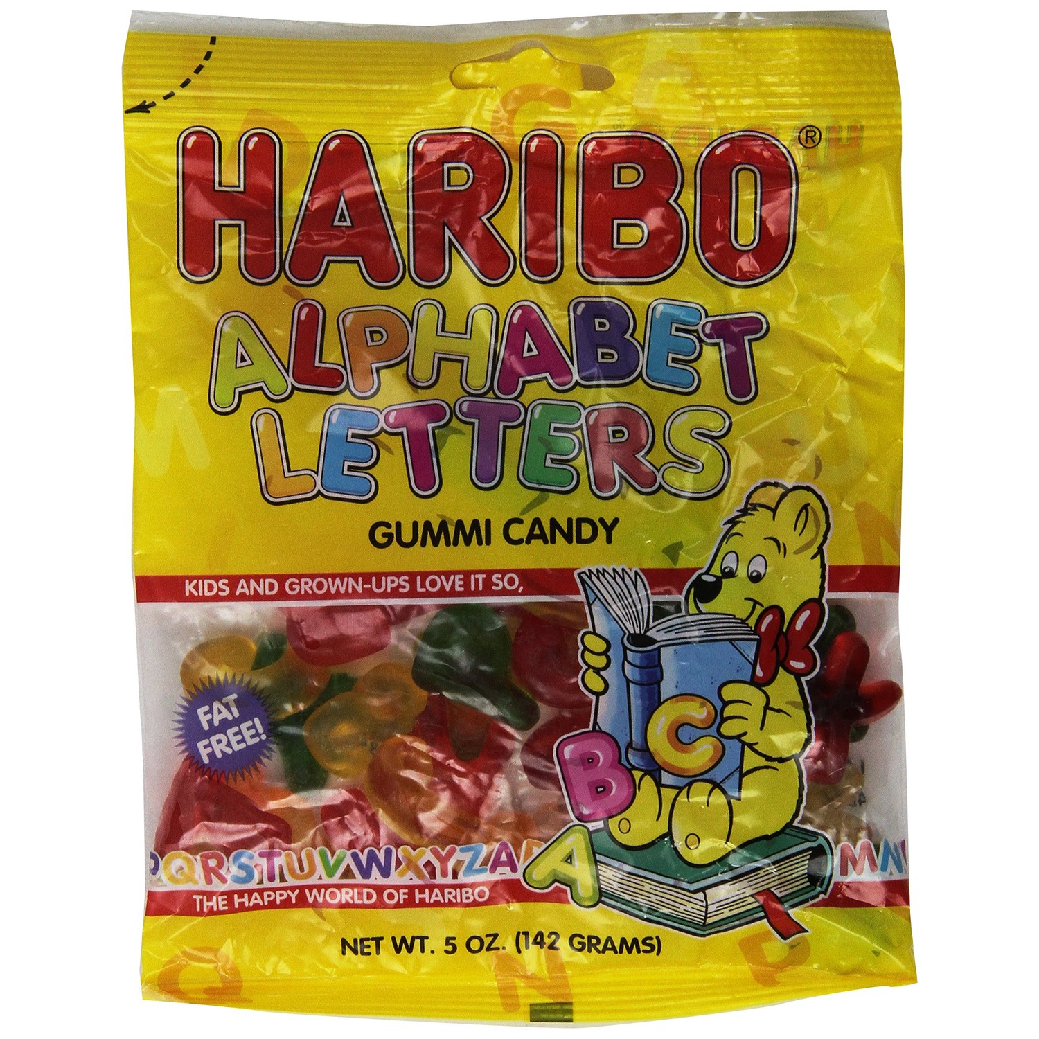 Haribo Gummies - Alphabet Letters - 5 oz - ibspot.com