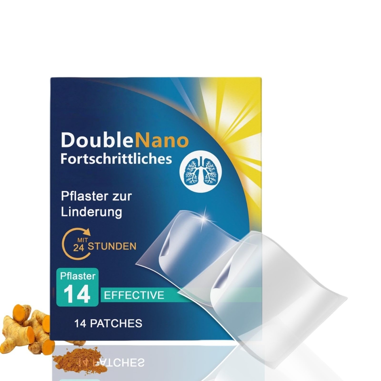 Lung Cleansing Patch,14pcs Respiratory Health Support Tapes, Nano ...