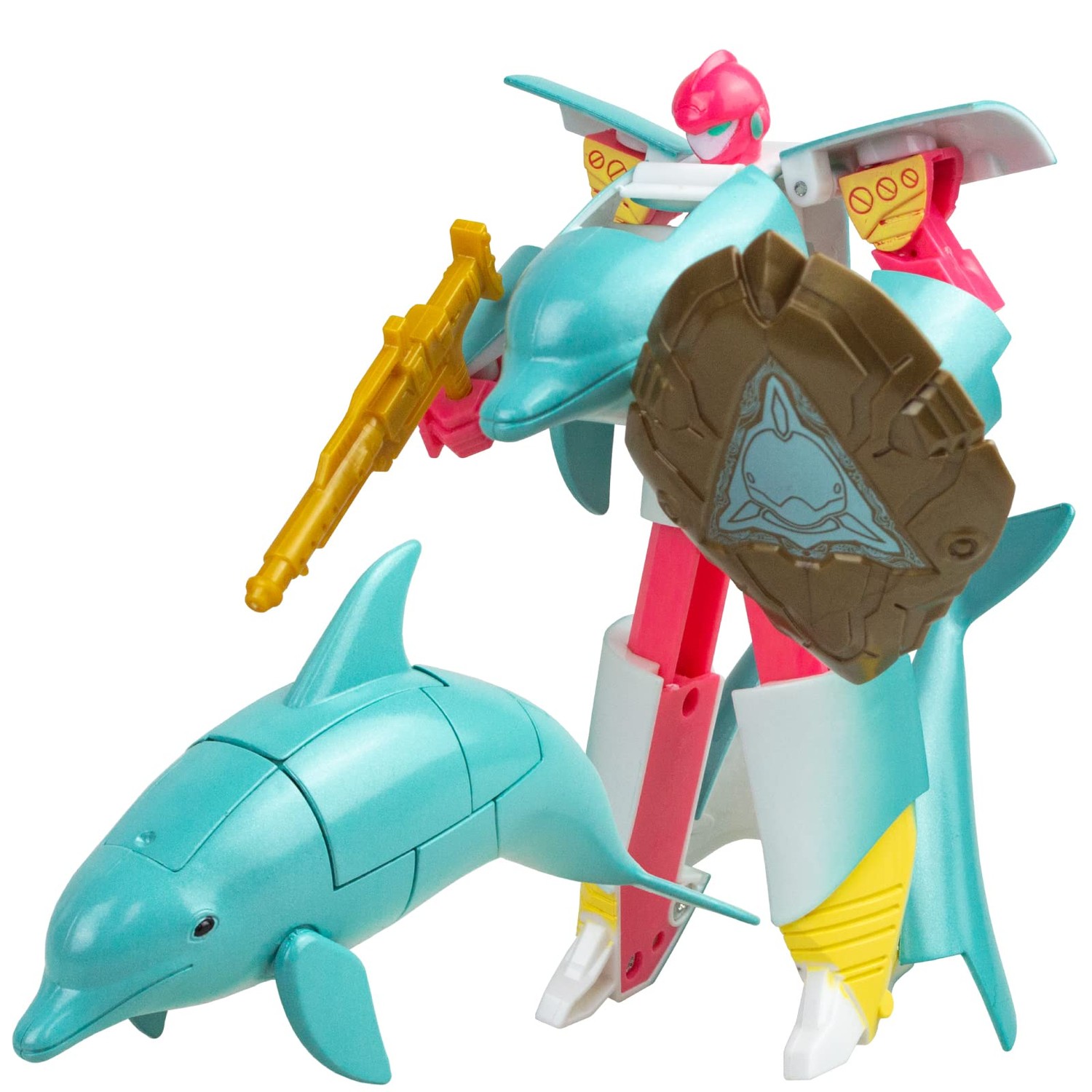 The Access Robot Figure Dolphin Transformation Robot Sea Batron Hero of ...