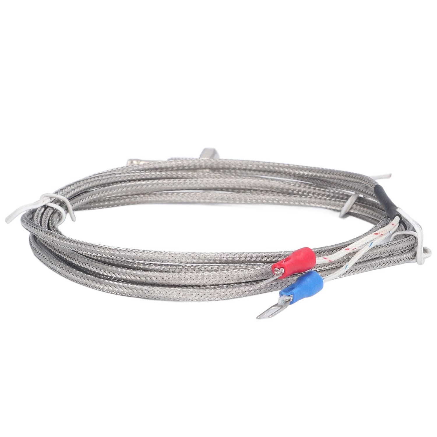 Waterproof Grounded Thermocouple Type J - Temperature Sensor Probe for ...