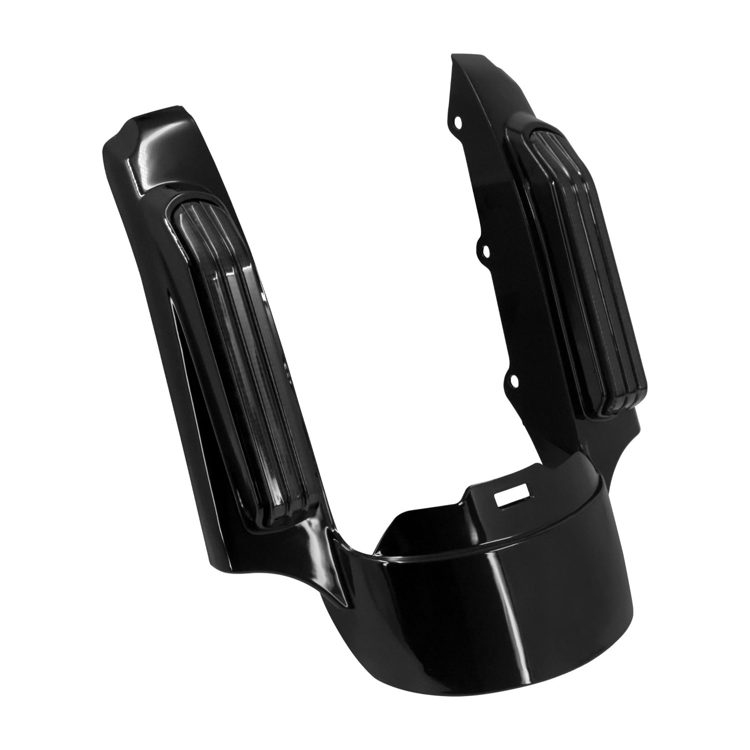 Rear Fender Fascia Extension with LED Turn Signals Running Brake Lights ...